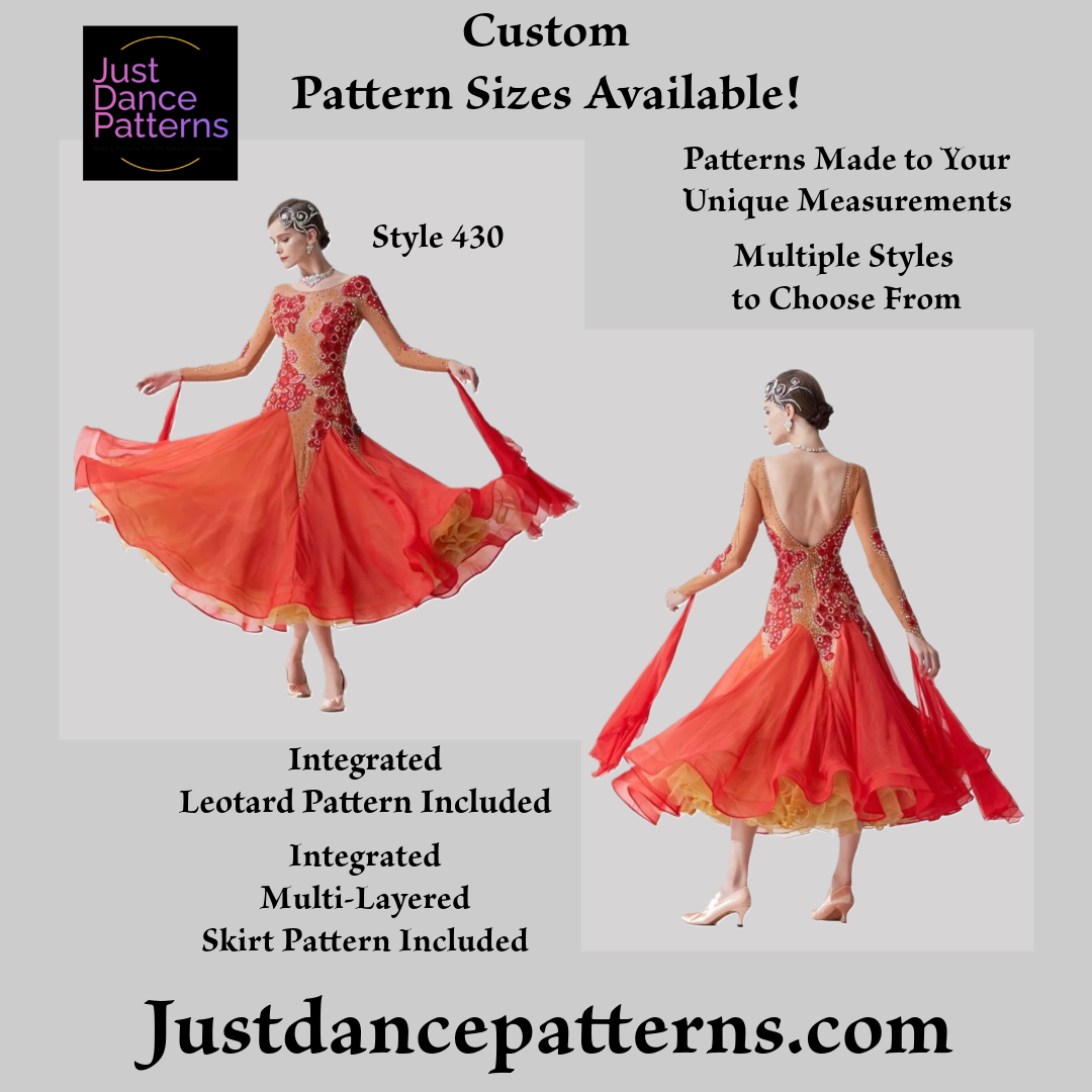 Custom Pattern Size – Just Dance Patterns